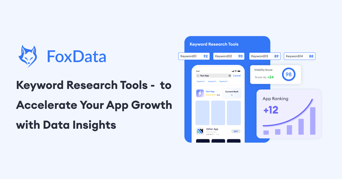 ASO关键词研究 - 免费试用关键词拓词工具 - FoxData